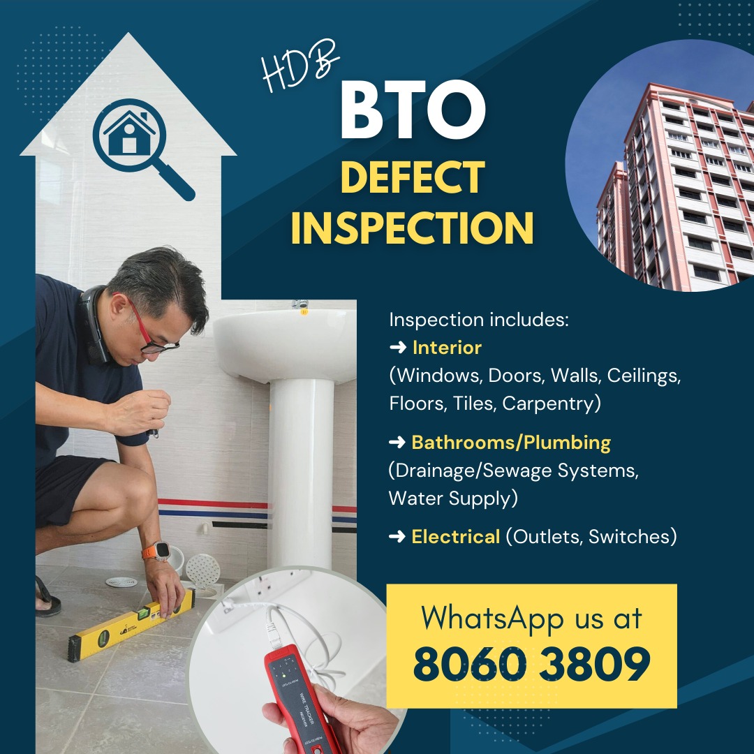 Home Defect Inspection Check Service (HDB BTO), Home Services, Others ...