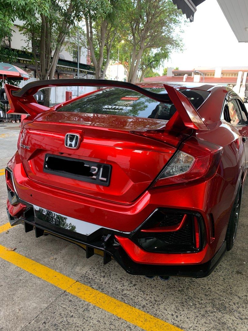 Honda Civic FC type r spoiler / FC450 spoiler / modular spoiler / Rs ...