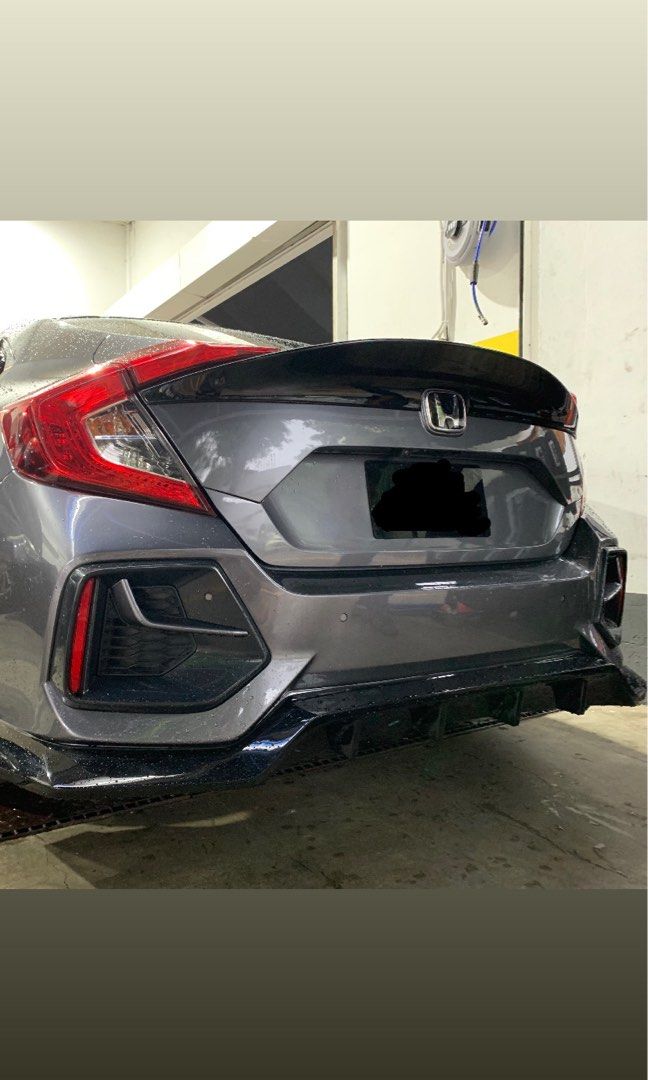 Honda Civic FC type r spoiler / FC450 spoiler / modular spoiler / Rs ...