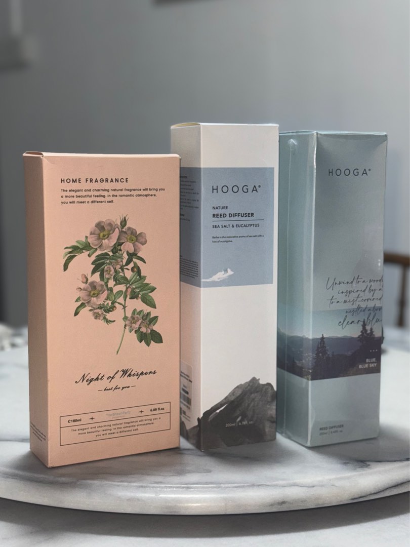 Hooga Reed Diffuser | The Green Party Aroma Diffuser, Furniture & Home ...