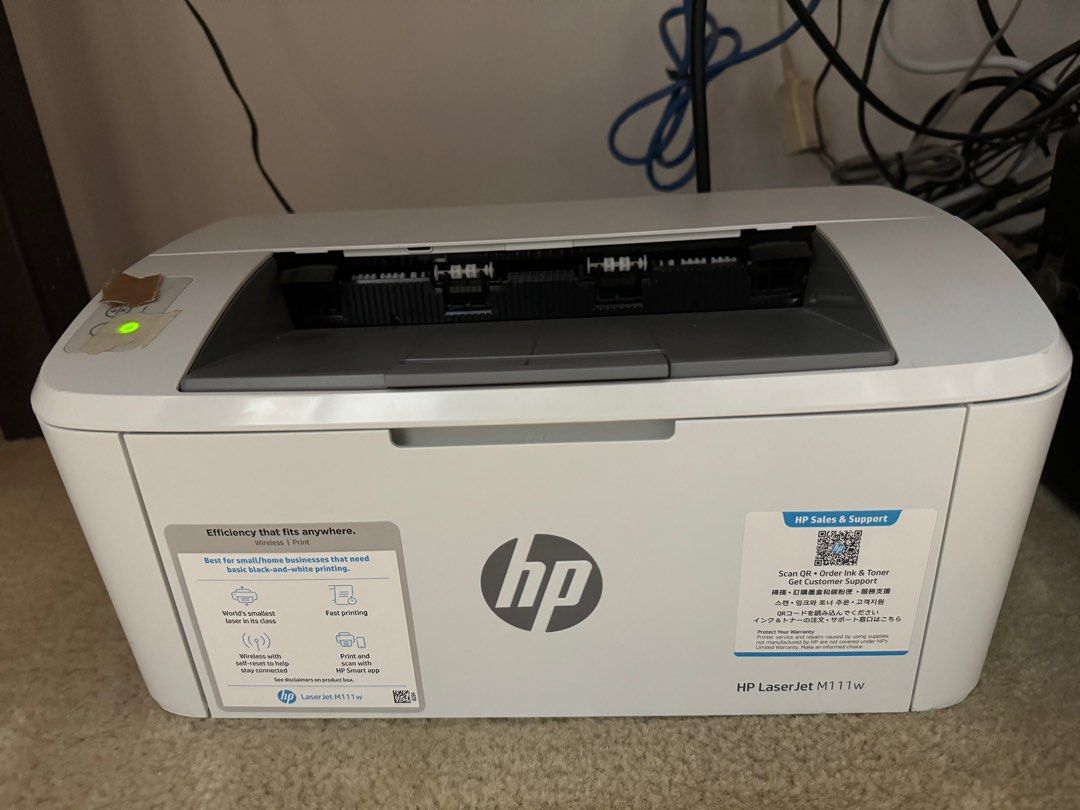 HP monochrome laser printer, Computers & Tech, Printers, Scanners ...
