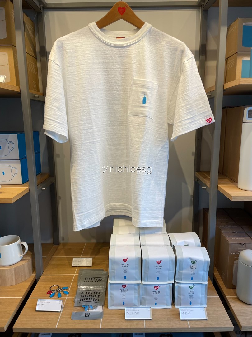 HUMAN MADE X BLUE BOTTLE COLLECTION, Men's Fashion, Tops & Sets ...