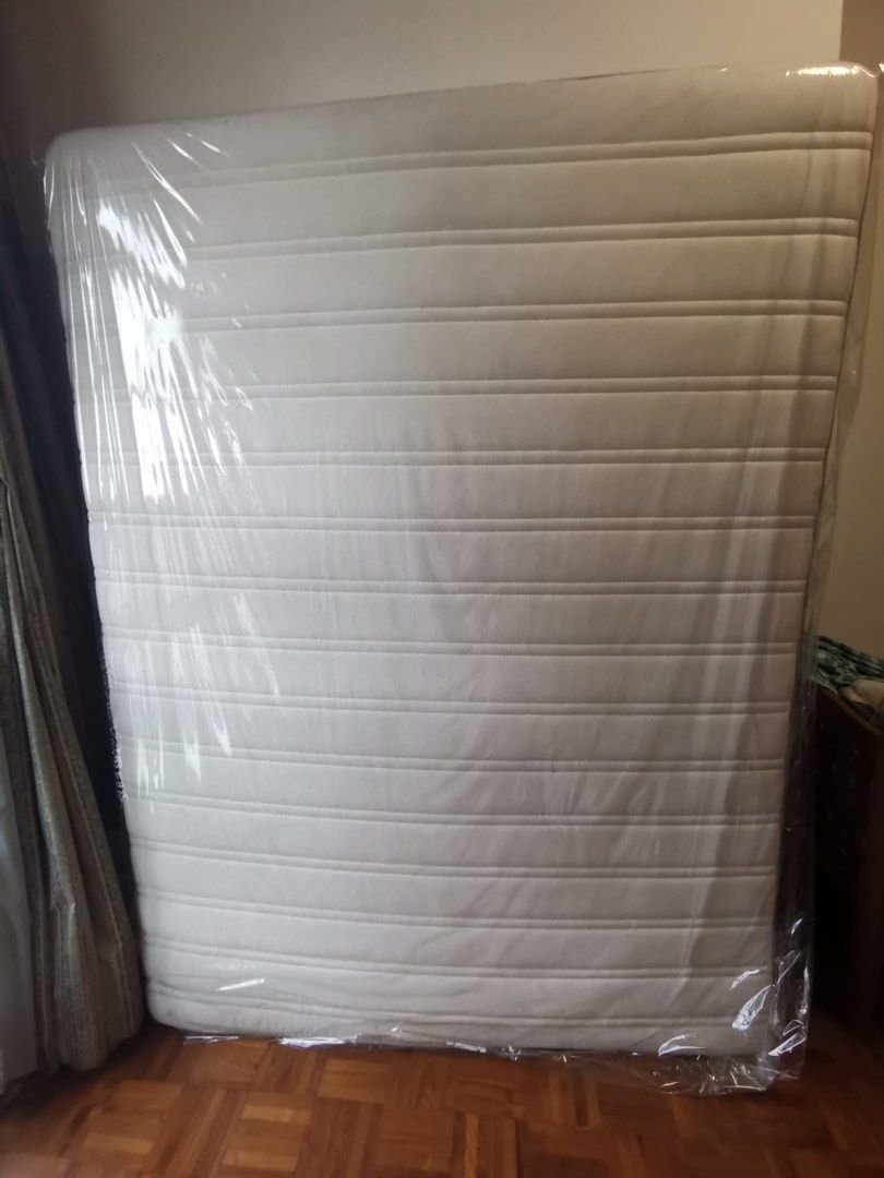 IKEA Hamarvik Queen-sized mattress, Furniture & Home Living, Furniture ...