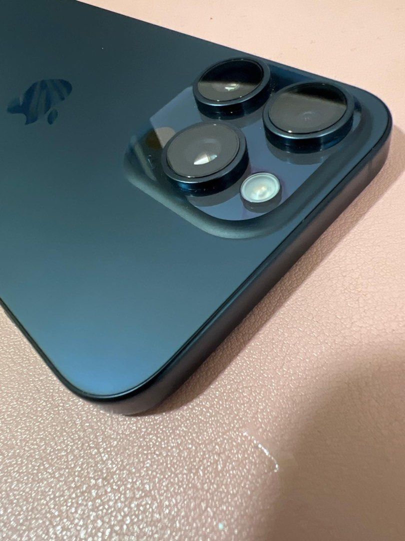 iPhone 15 Pro Max Blue Titanium 256GB, Mobile Phones & Gadgets, Mobile ...