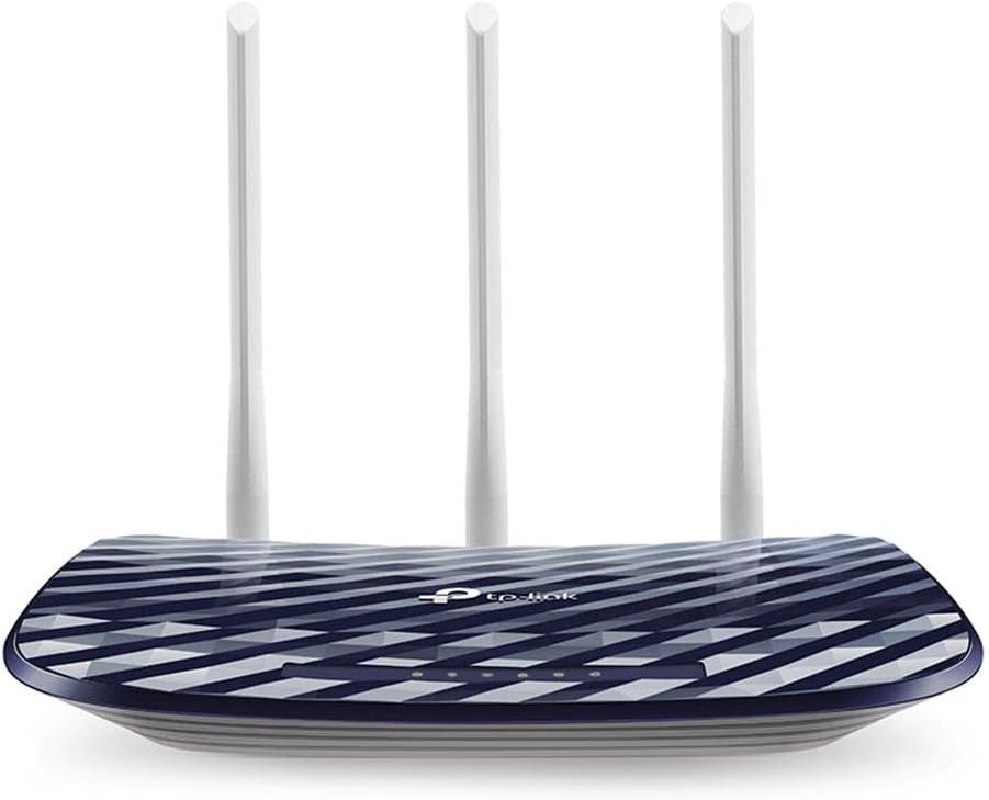 JE-TP-Link AC750 Dual Band Wireless Cable Router, 4 10/100 LAN + 10/100 ...