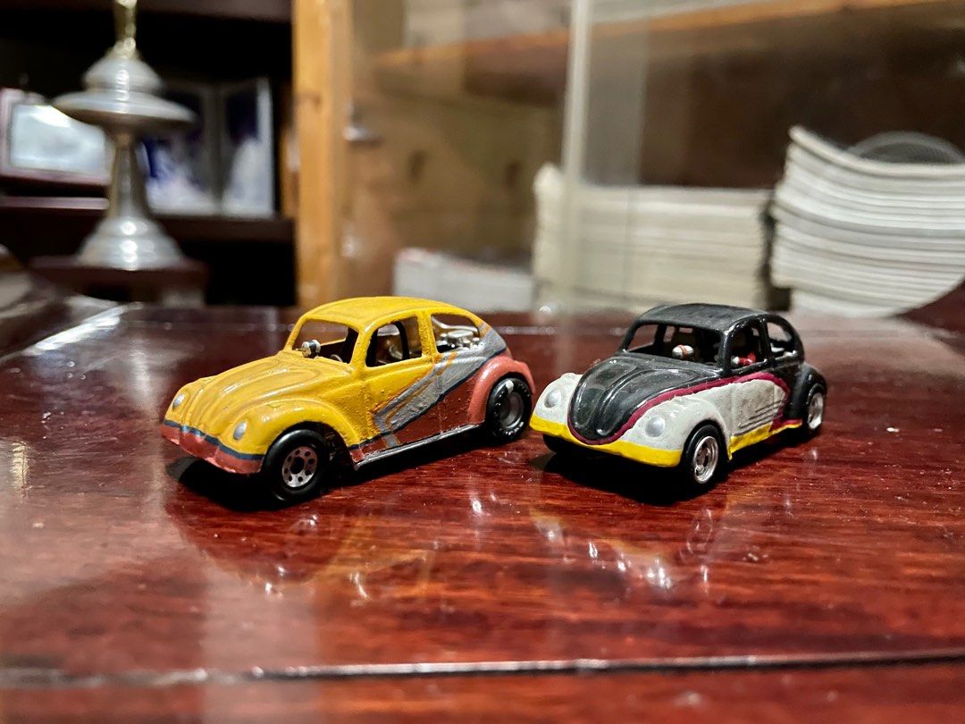 Johnny Lightning 1963 VW Beetle and Custom Drag Beetles, Hobbies & Toys ...