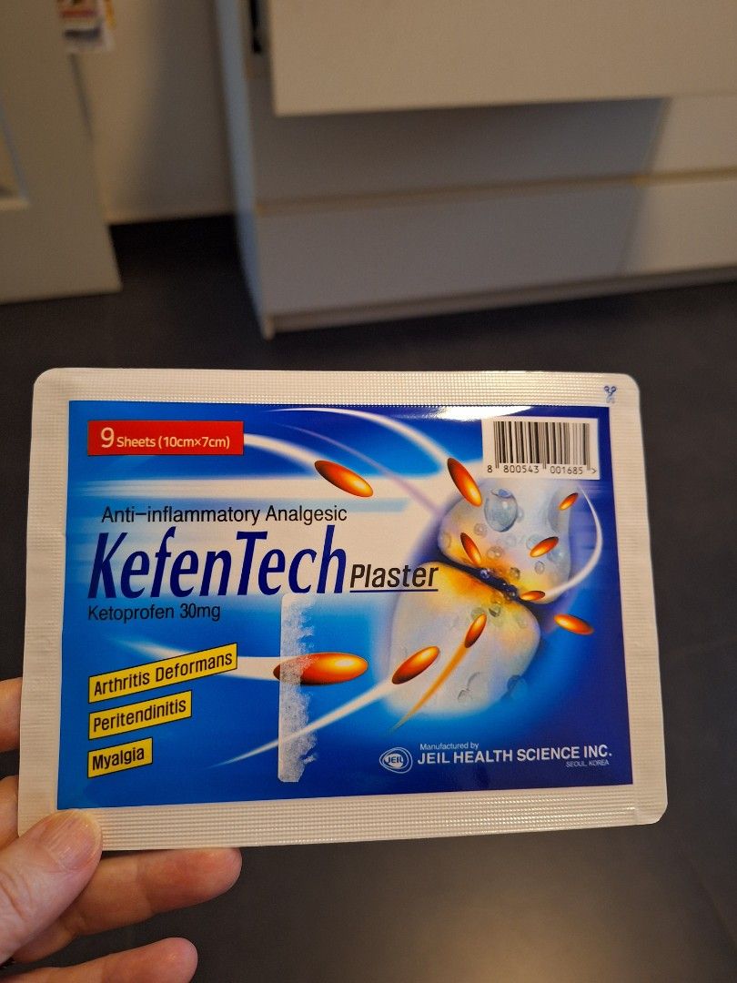 KefenTech Plaster x 10 packs, Health & Nutrition, Medical Supplies ...