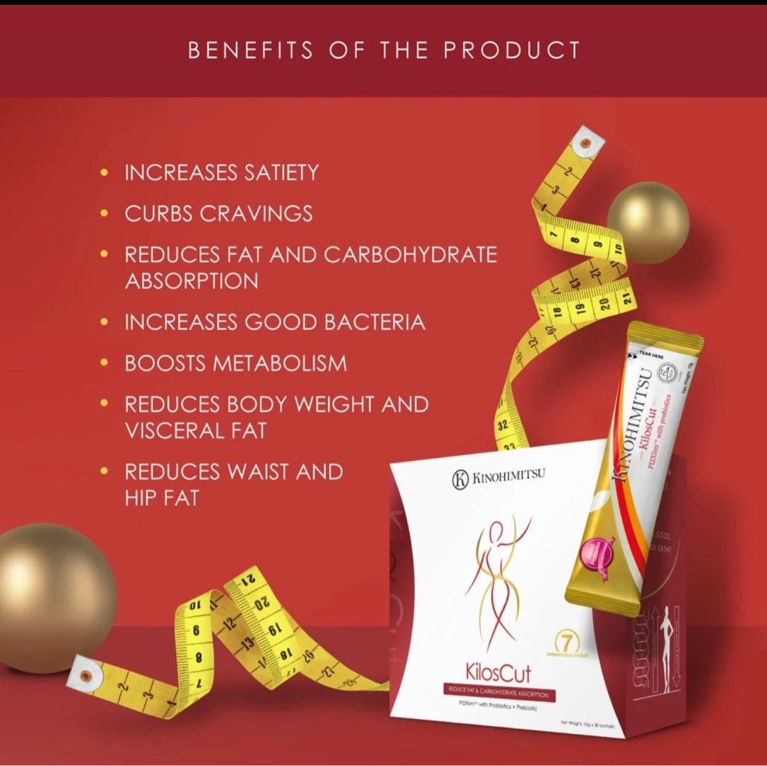 Kinohimitsu KilosCut, Health & Nutrition, Health Supplements, Health ...
