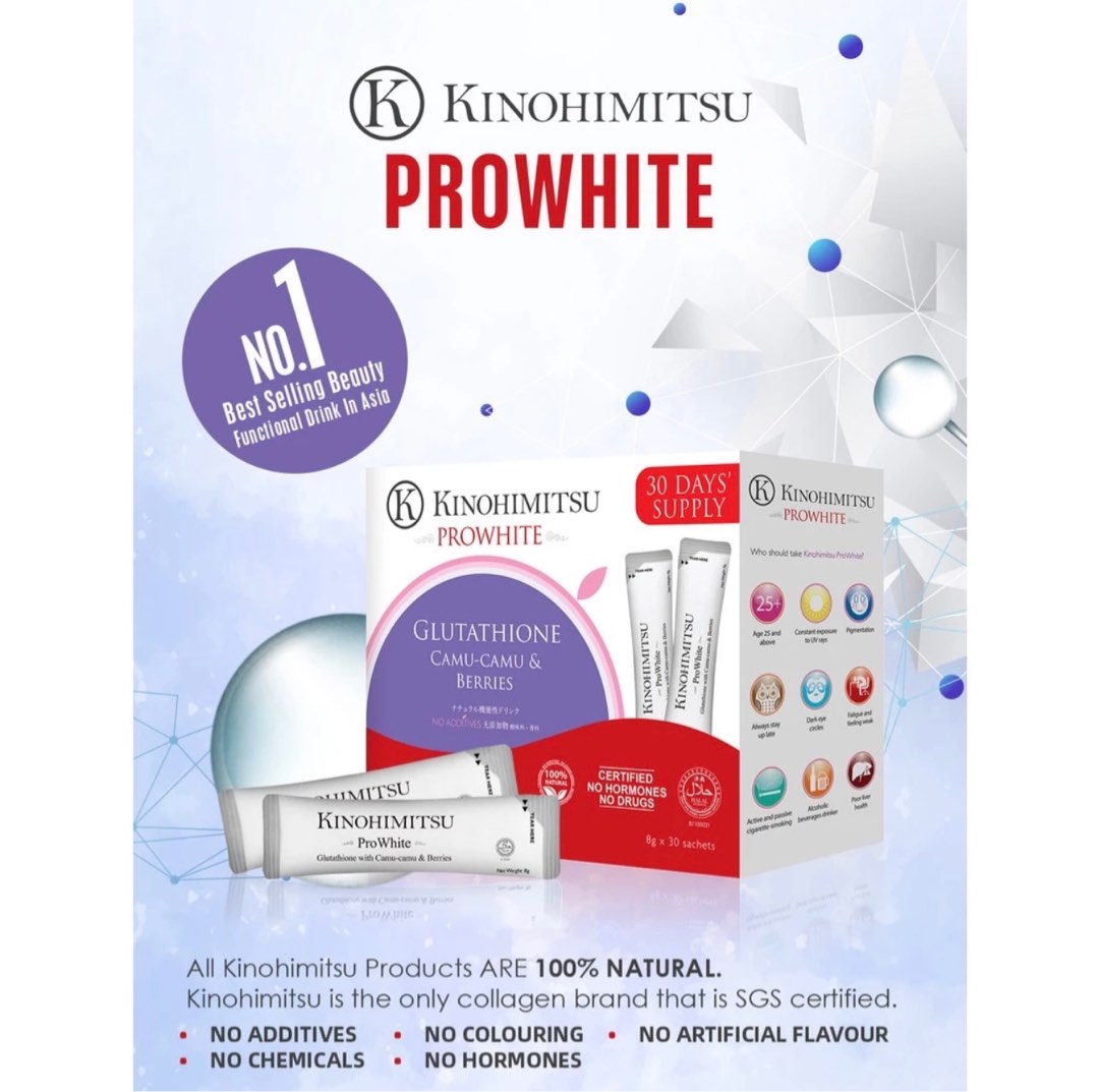 Kinohimitsu Prowhite, Health & Nutrition, Health Supplements, Health ...