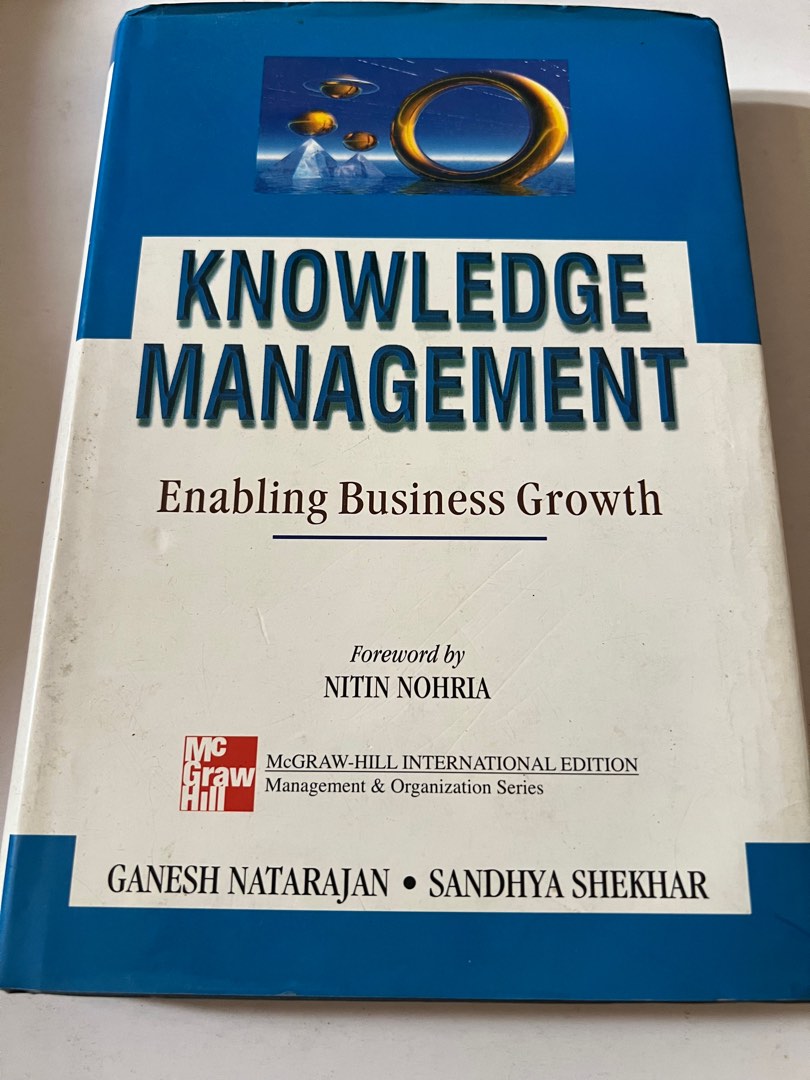 Knowledge management enabling business growth ganesh natarajan sandhya ...