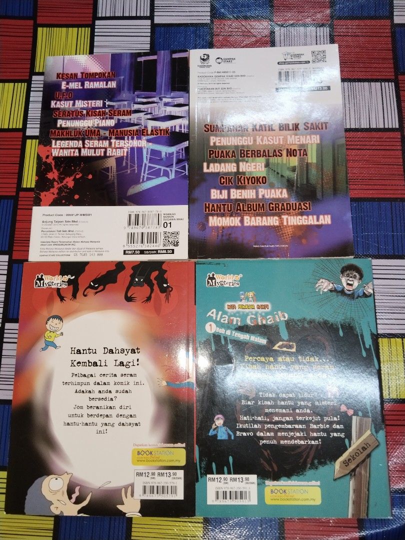 KOMBO SET KOMIK SERAM, Hobbies & Toys, Books & Magazines, Comics & Manga on Carousell