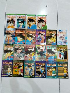 4pcs Komik Detective Conan, Buku & Alat Tulis, Komik dan Manga di Carousell
