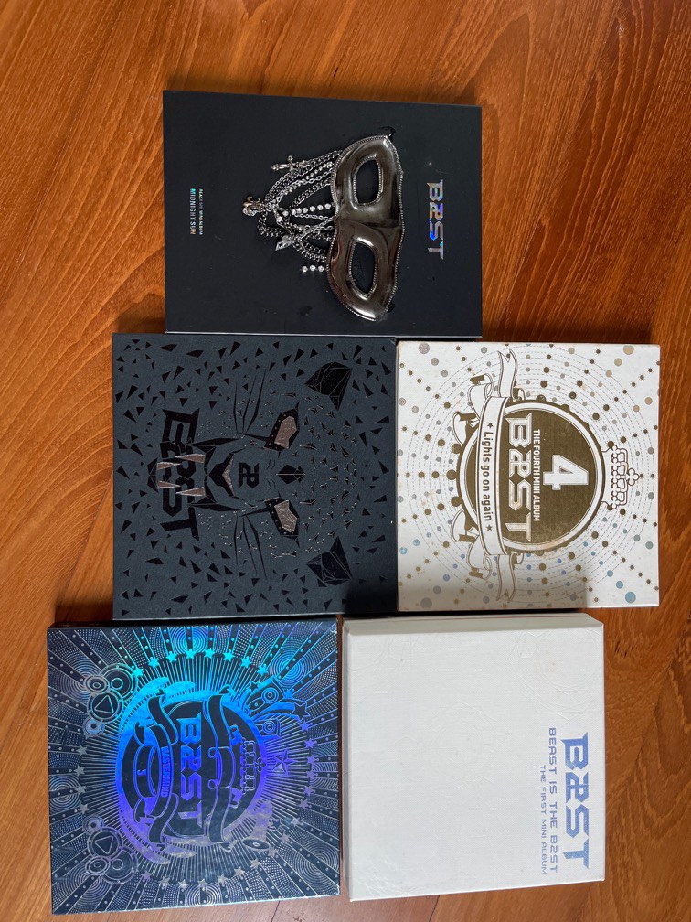 KPOP BEAST albums, Hobbies & Toys, Music & Media, CDs & DVDs on Carousell