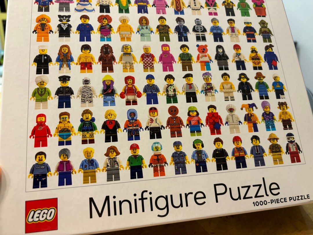 LEGO 1000-piece puzzle, Hobbies & Toys, Toys & Games on Carousell