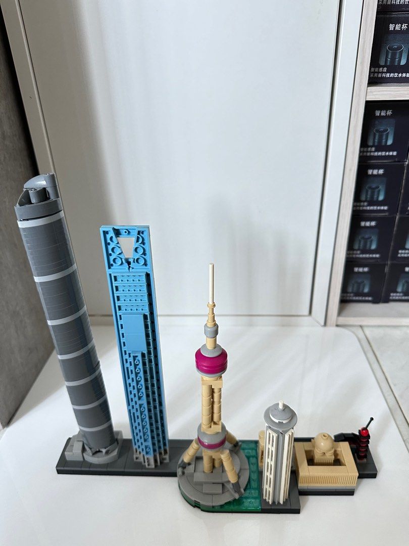 Lego Architecture Shanghai , fully assembled with manual, Hobbies ...