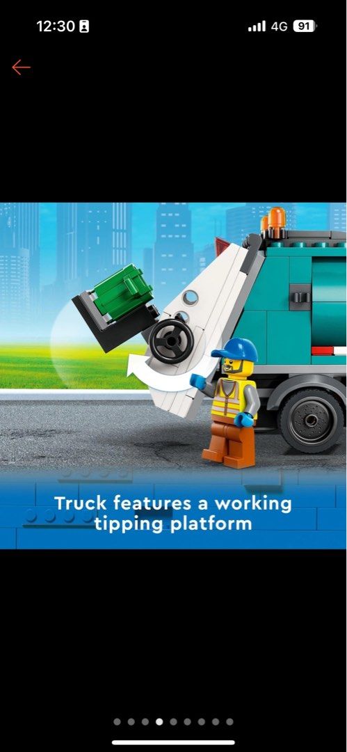 Lego Recycling Truck Set, Hobbies & Toys, Toys & Games on Carousell