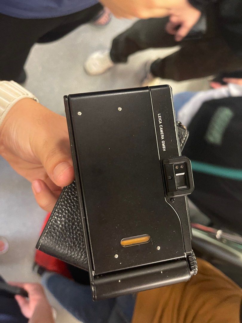 Leica Minilux 40mm f2.4 PS film camera black, Photography, Cameras on ...