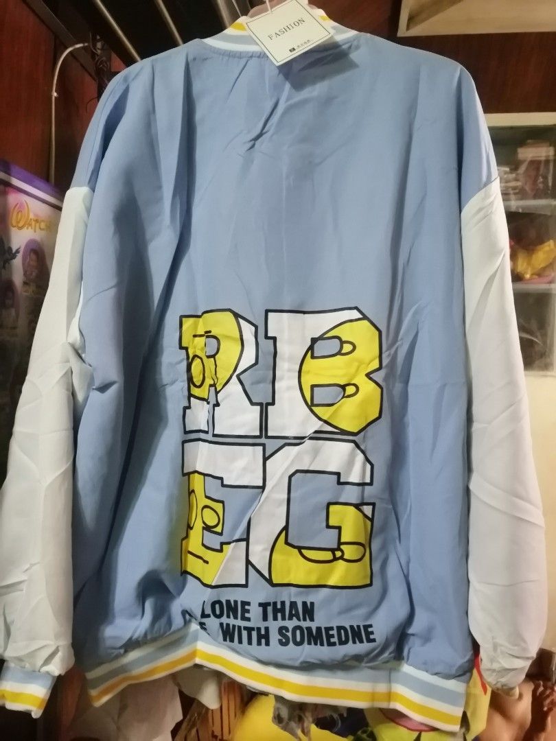 LETTER R varsity / Pastel blue varsity jacket / plus size varsity ...
