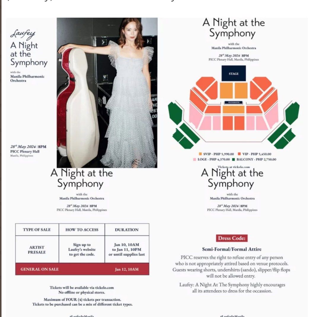 LF: 2 Laufey Ticket either 28 or 29., Looking For on Carousell