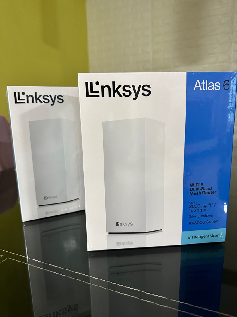 Linksys Atlas 6 WiFi 6 MX2001 Dual Band Mesh routers (2 units ...