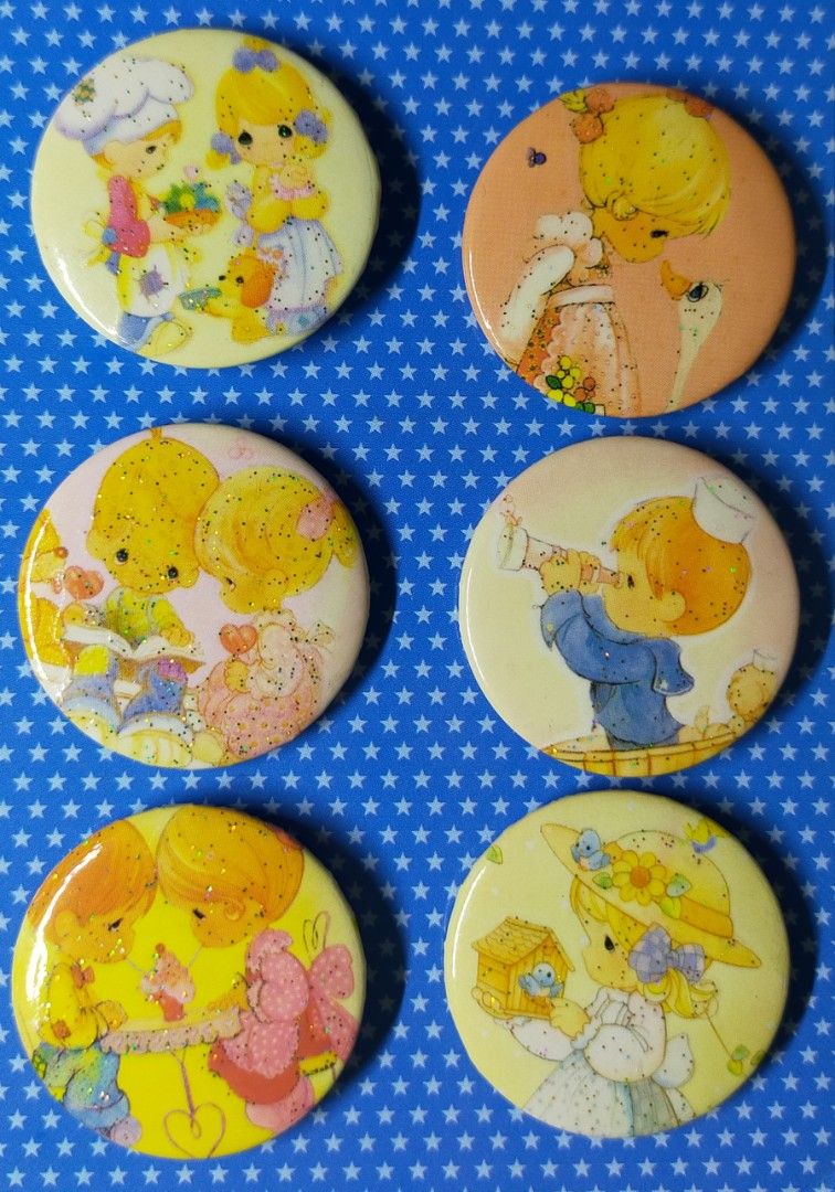 6 Assorted Little child pin batches., Hobbies & Toys, Stationery ...