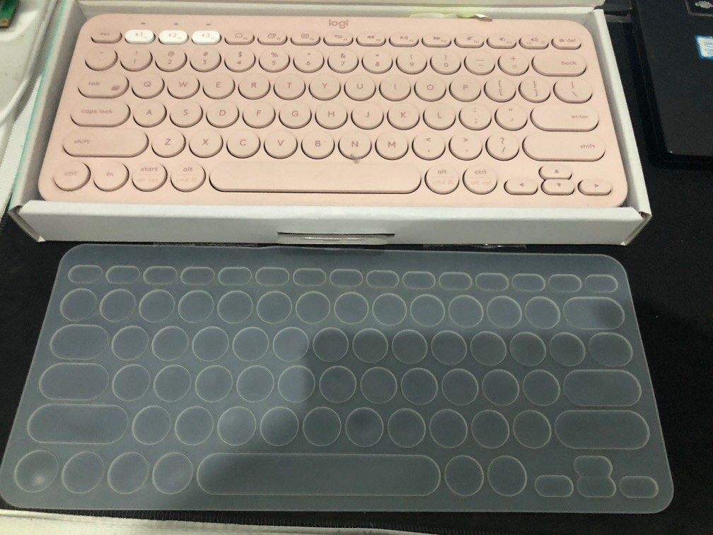 Logitech K380 Multi Device Bluetooth Keyboard (Pink), Computers & Tech ...