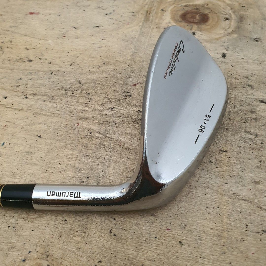 Maruman Conductor Wedge forged iron A 51deg KP GOLF, Sports Equipment ...