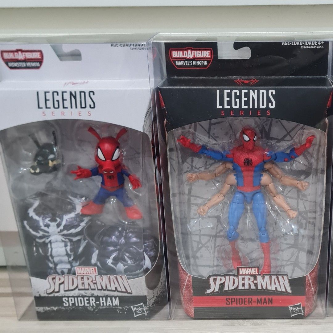 Marvel Legends Spider-ham Six-arm Spider-man, Hobbies & Toys, Toys ...