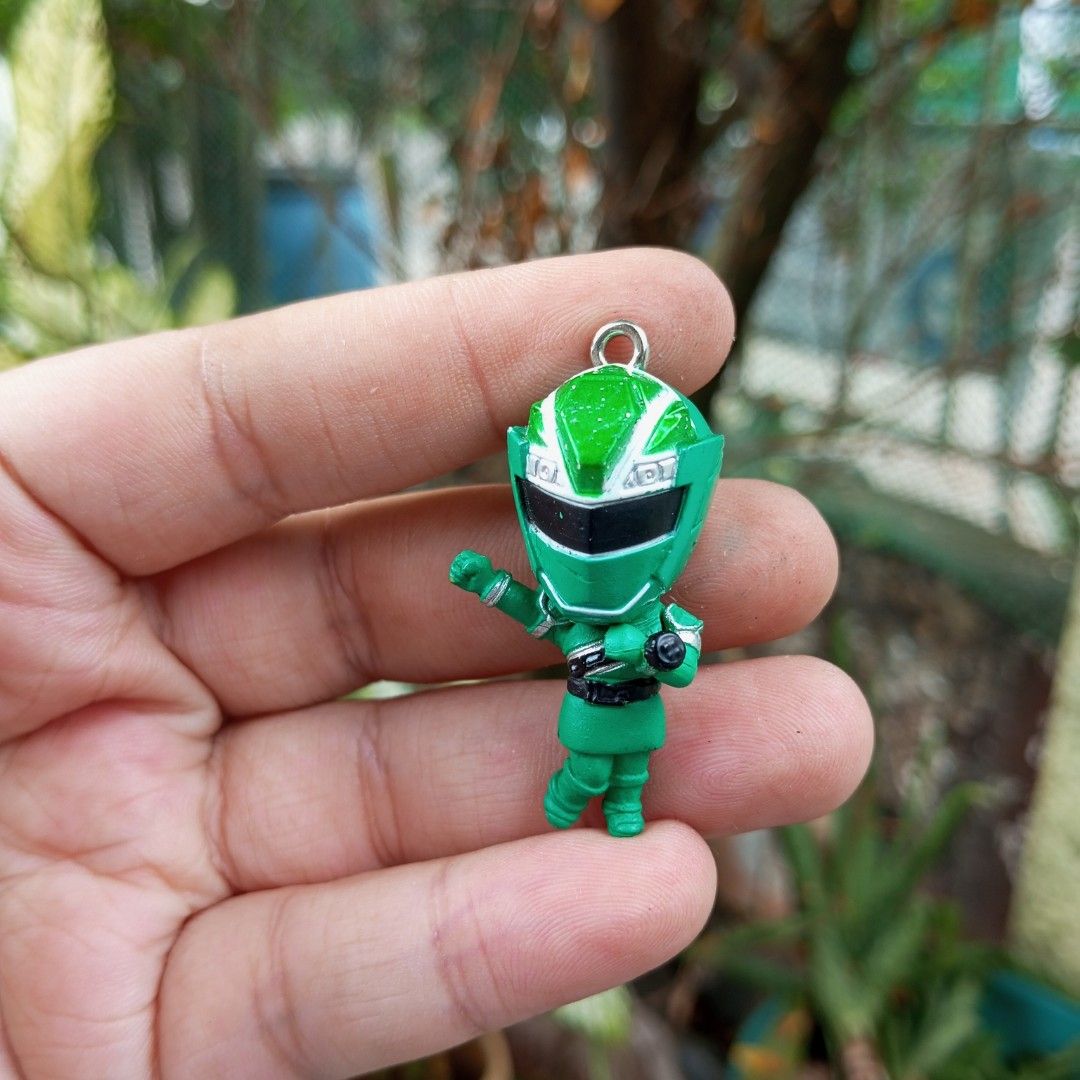 Mashin Sentai Kiramanger Kirama Green Figure Keychain, Hobbies & Toys ...