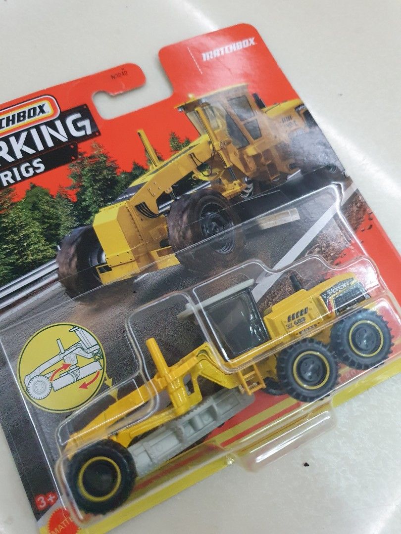 Matchbox Working Rigs MBX Road Grader, Hobbies & Toys, Toys & Games on ...