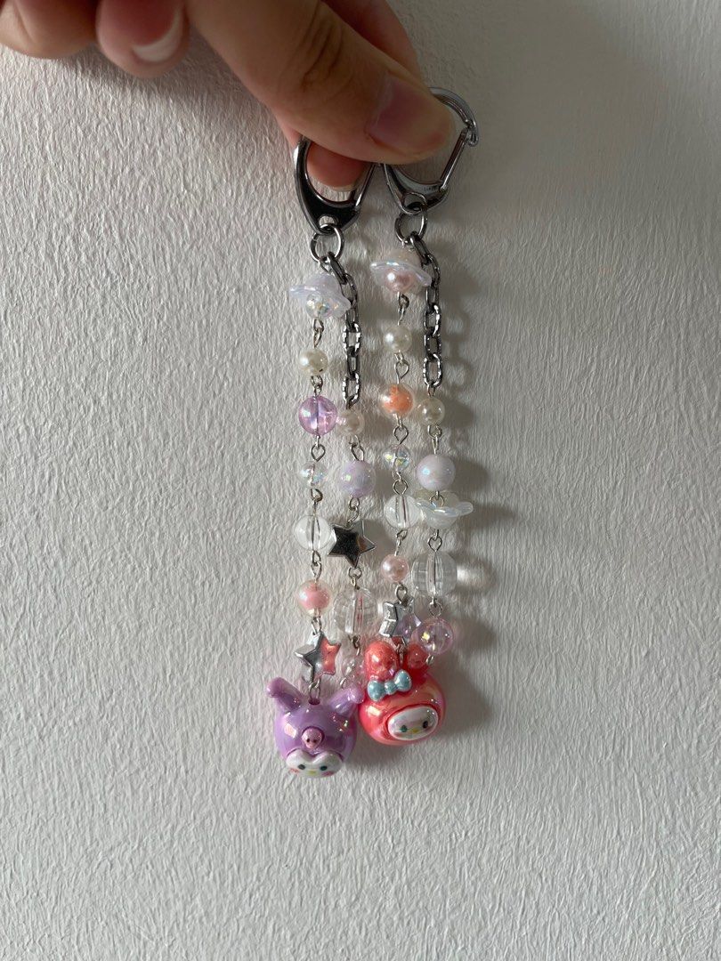 matching sanrio keychains, Hobbies & Toys, Stationery & Craft, Handmade ...