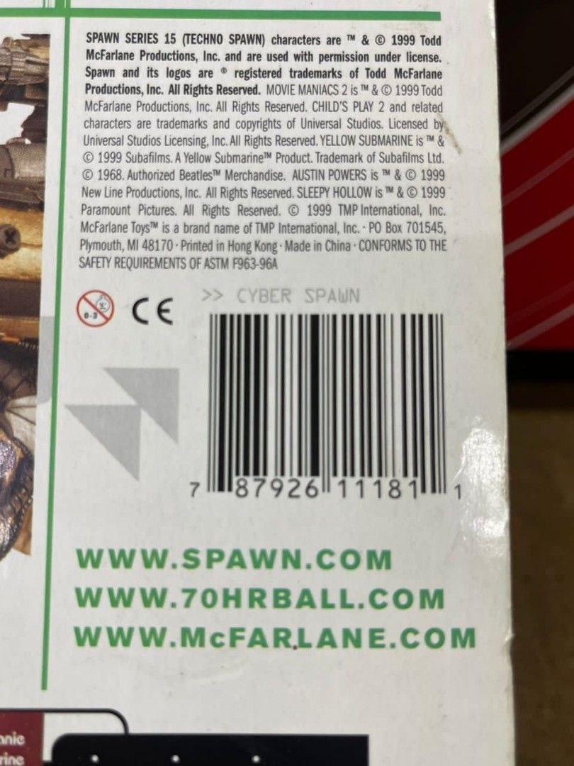 McFarlane Techno Spawn Series 15, Hobbies & Toys, Toys & Games on Carousell