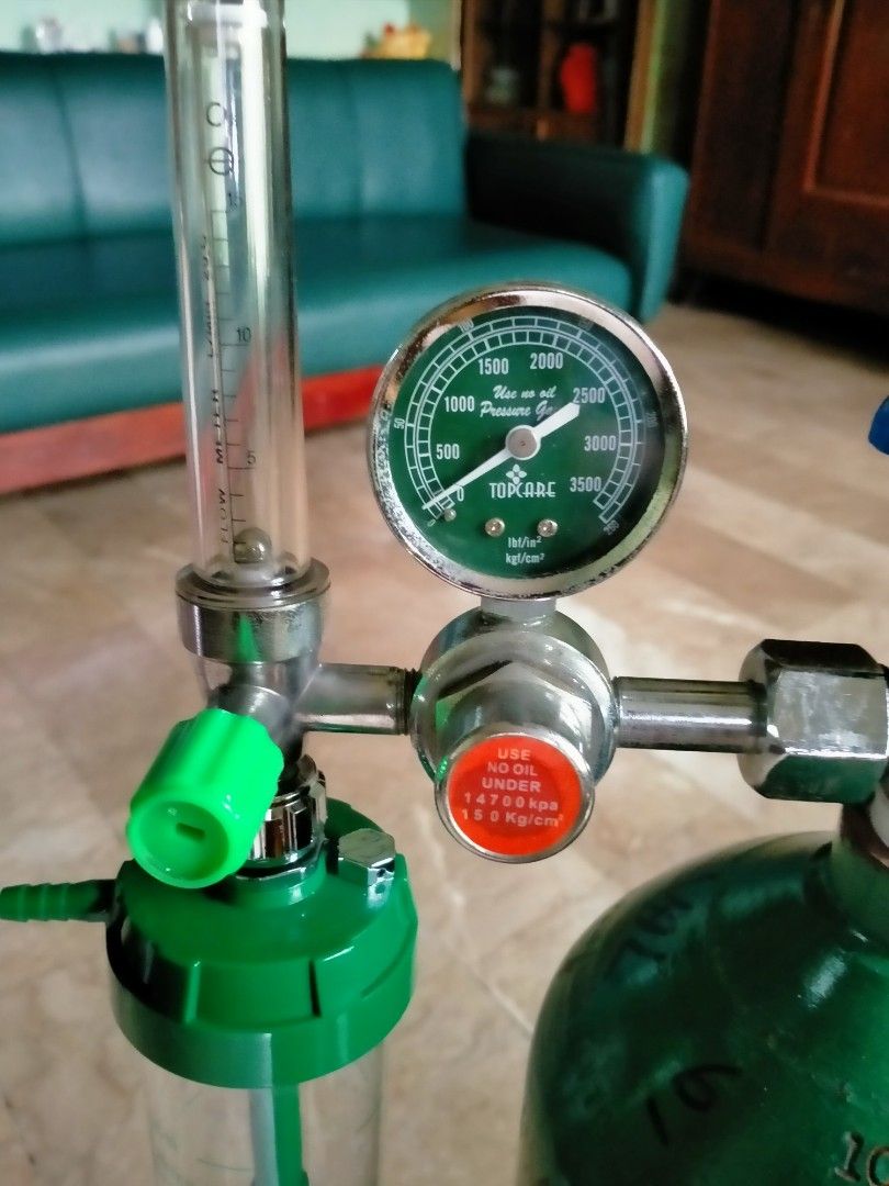 Medical oxygen tank 15lbs, Health & Nutrition, Medical Supplies & Tools ...