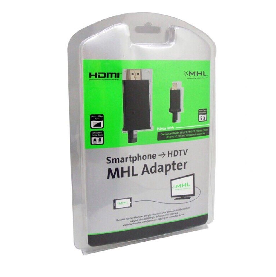 Android To HDMI Adapter Screen Mirror MHL HDTV, Mobile Phones & Gadgets ...