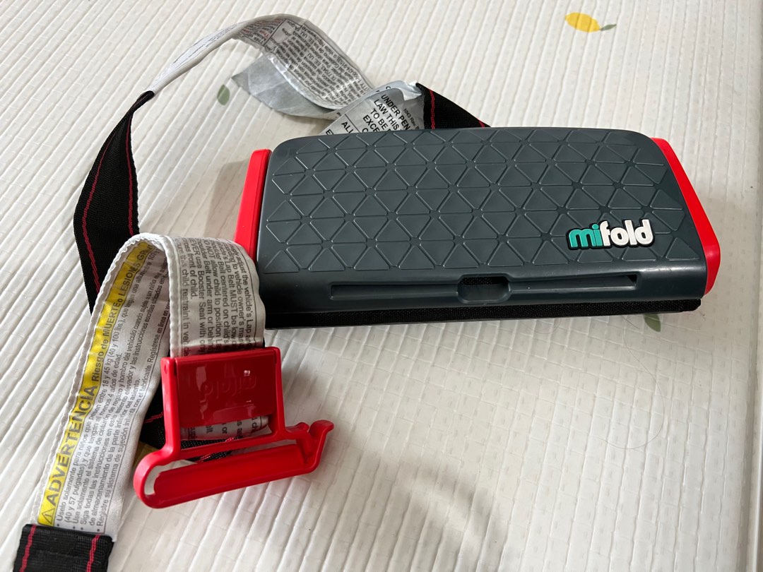 Mifold portable Baby kids car seat, Babies & Kids, Going Out, Car Seats ...