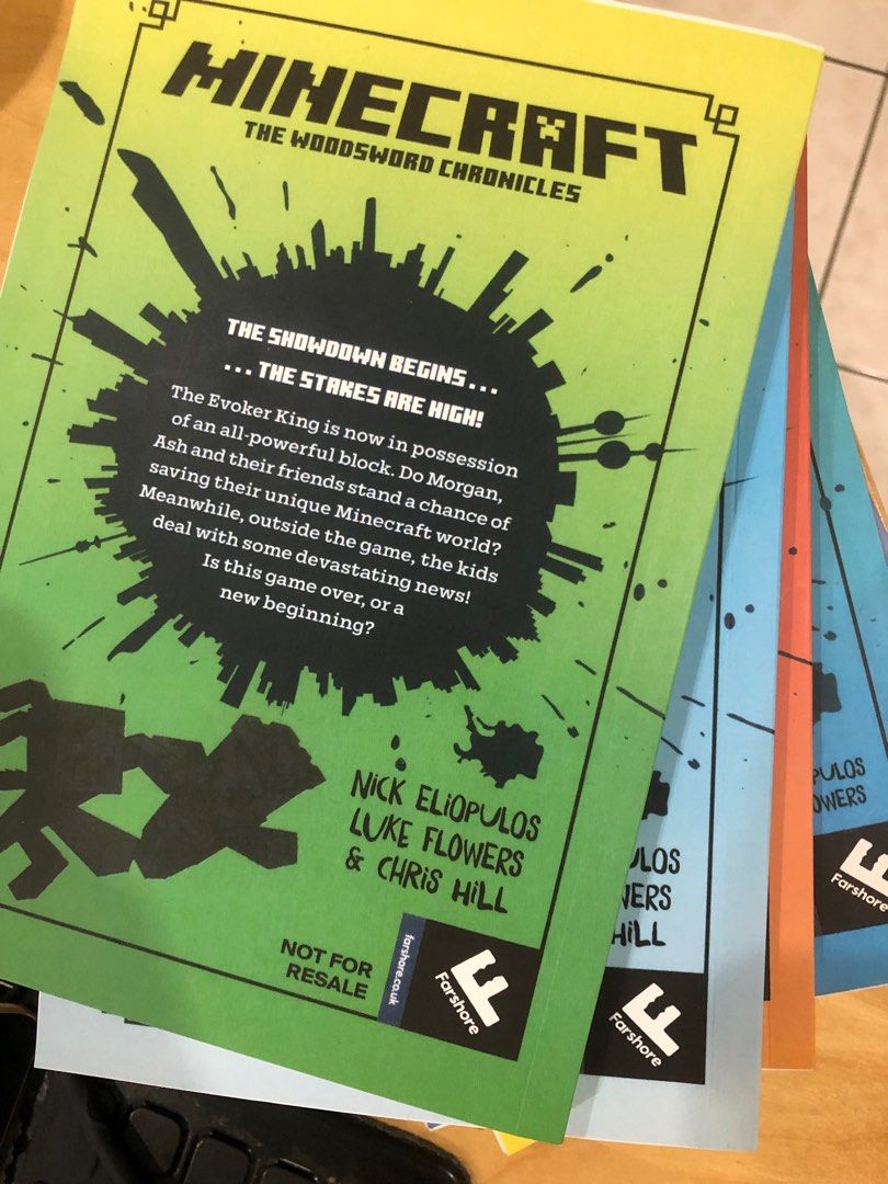 Minecraft The Woodsword Chronicles Graphic Novels, Hobbies & Toys ...