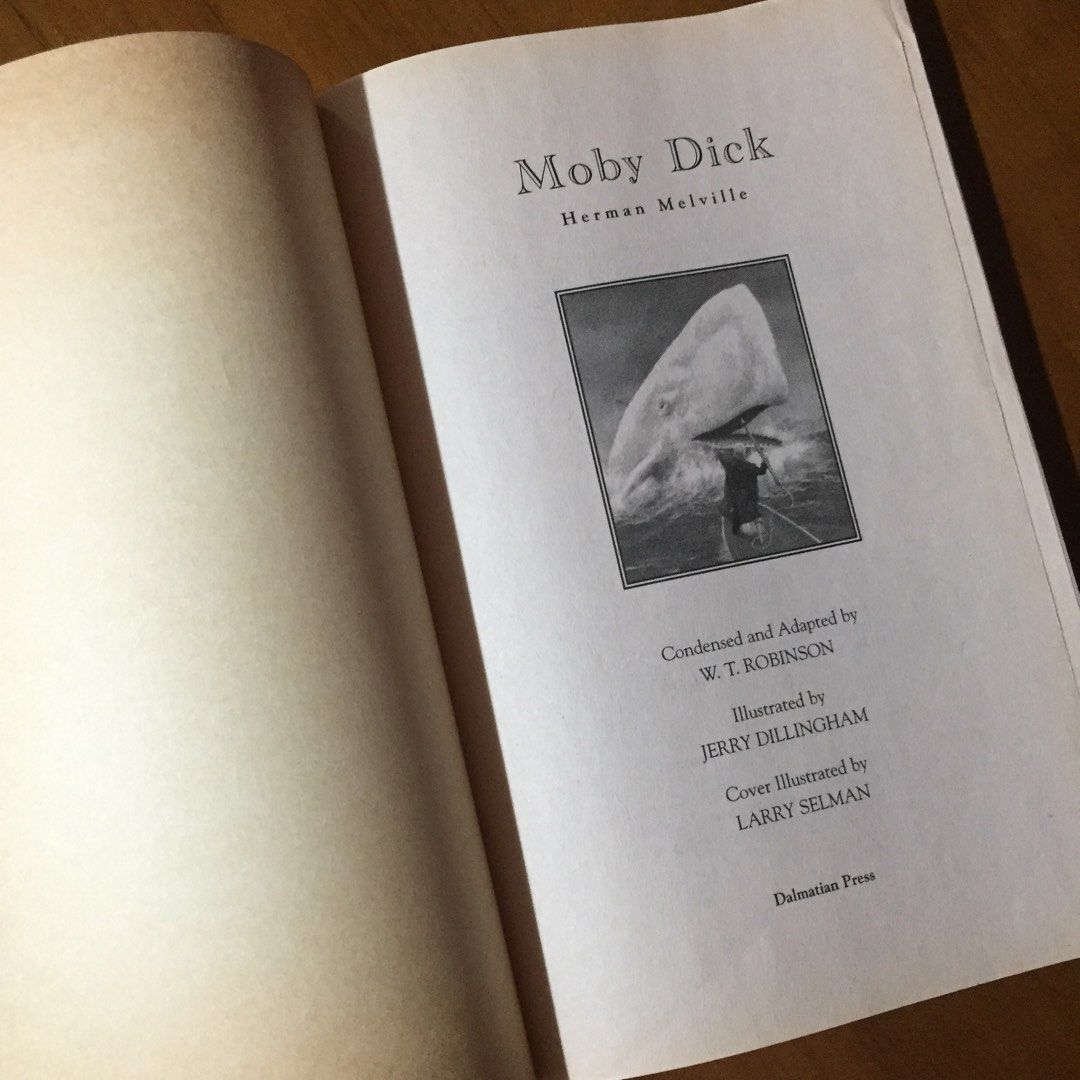 Moby Dick by Herman Melville (Junior Classics for Young Readers ...