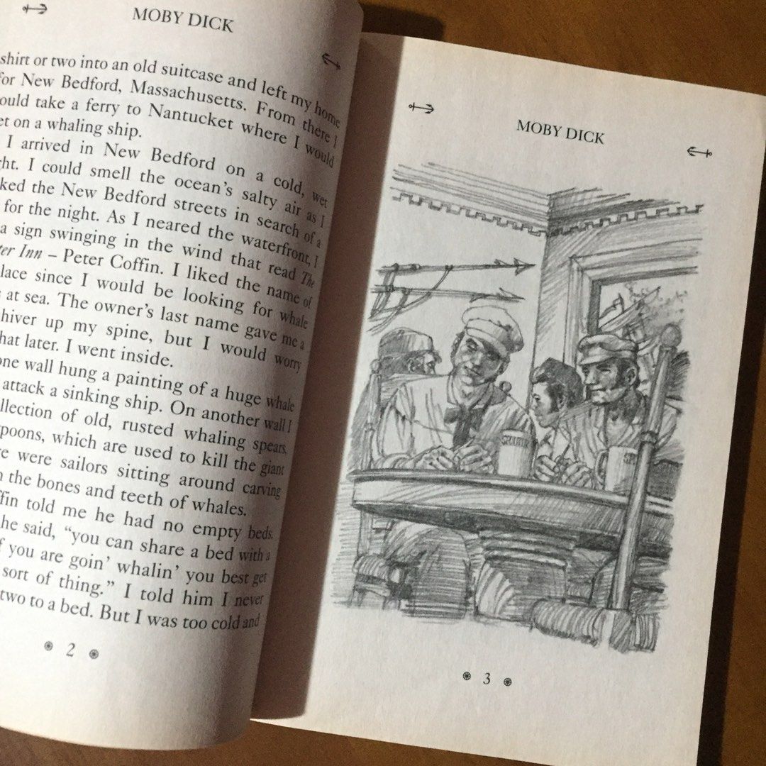 Moby Dick by Herman Melville (Junior Classics for Young Readers ...