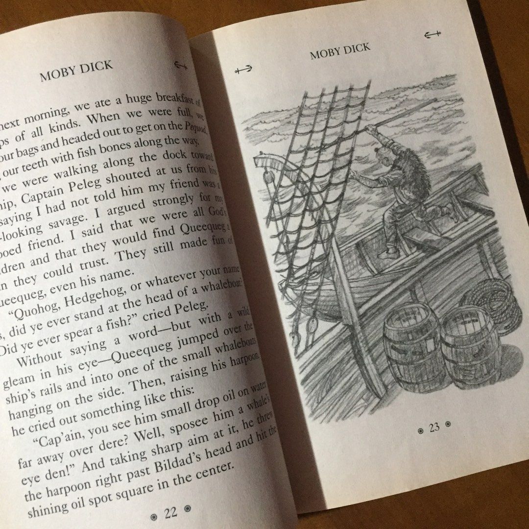 Moby Dick by Herman Melville (Junior Classics for Young Readers ...