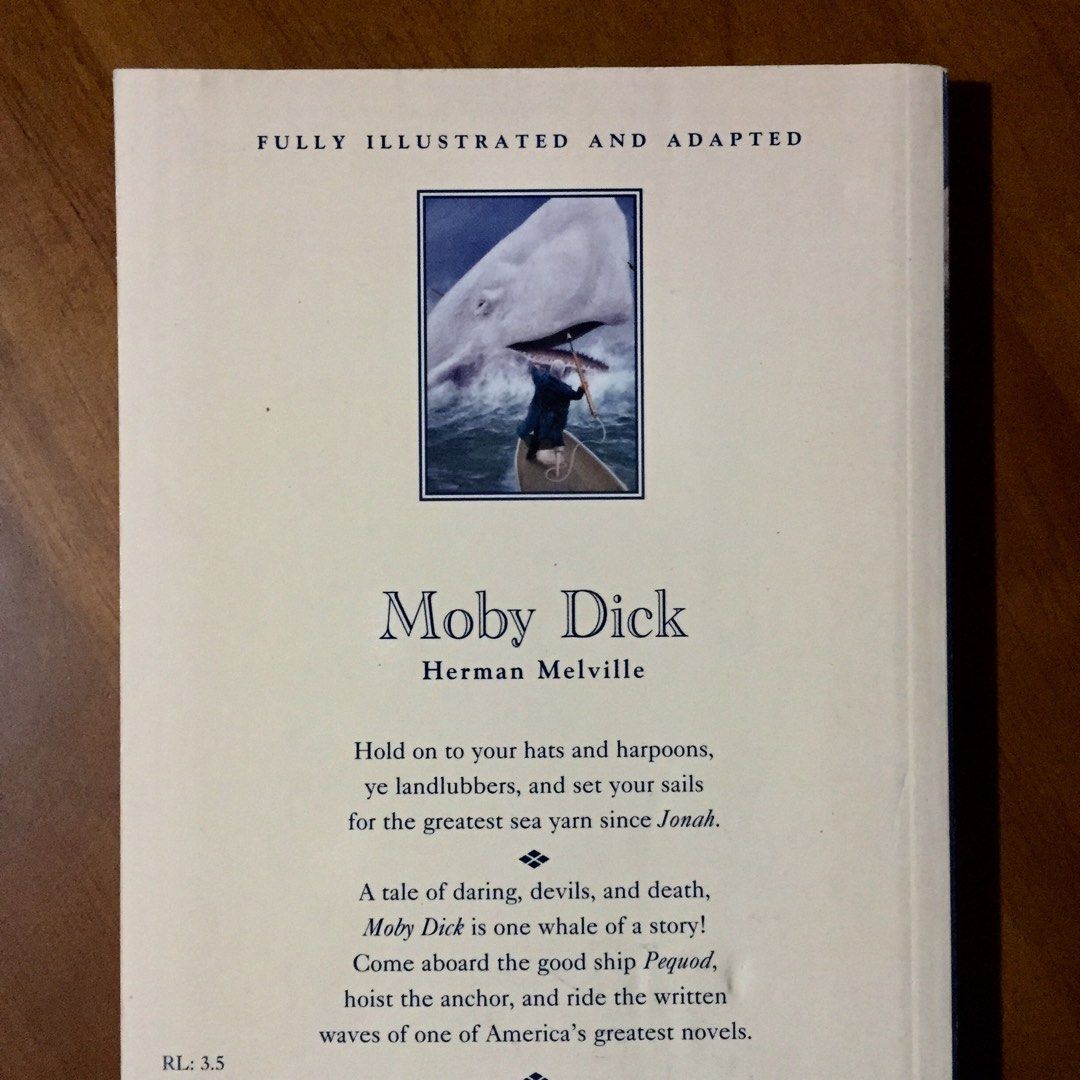 Moby Dick by Herman Melville (Junior Classics for Young Readers ...
