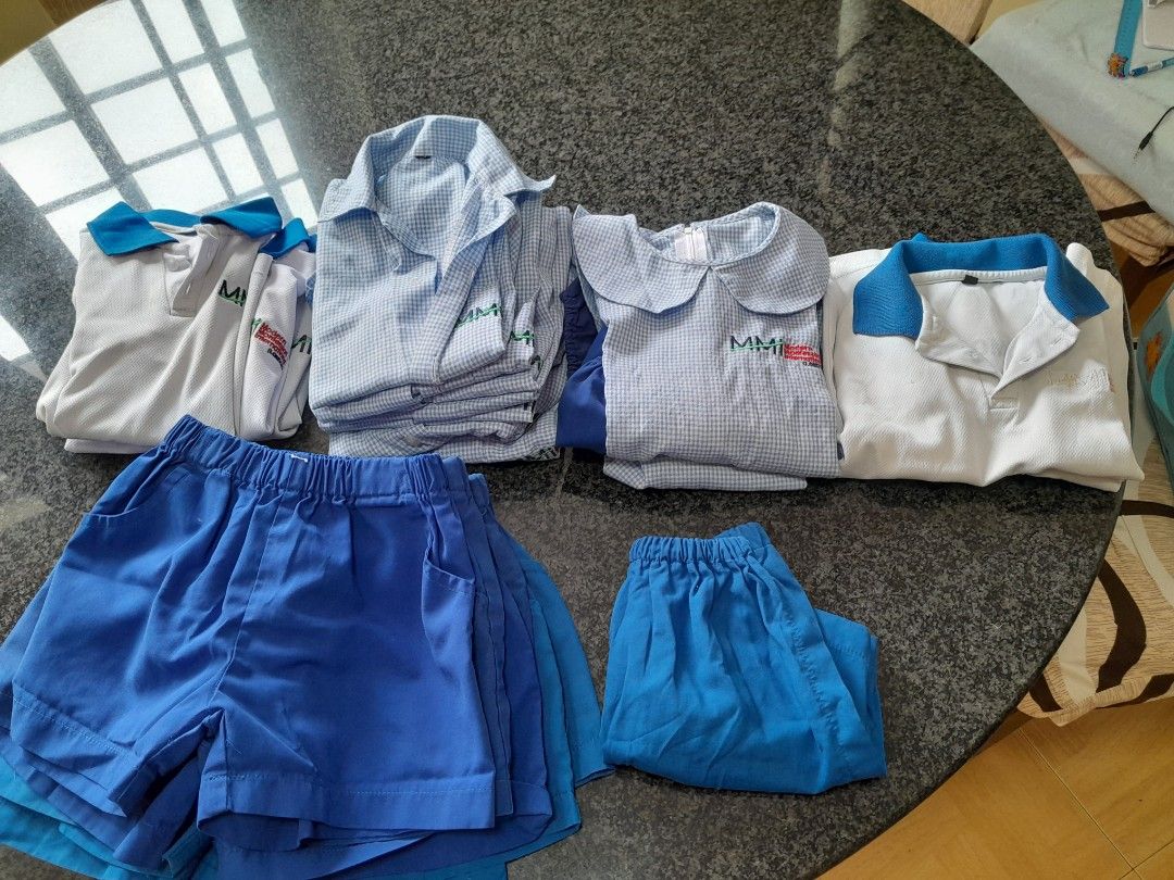 Modern Montessori International (MMI) preschool uniform, Babies & Kids ...