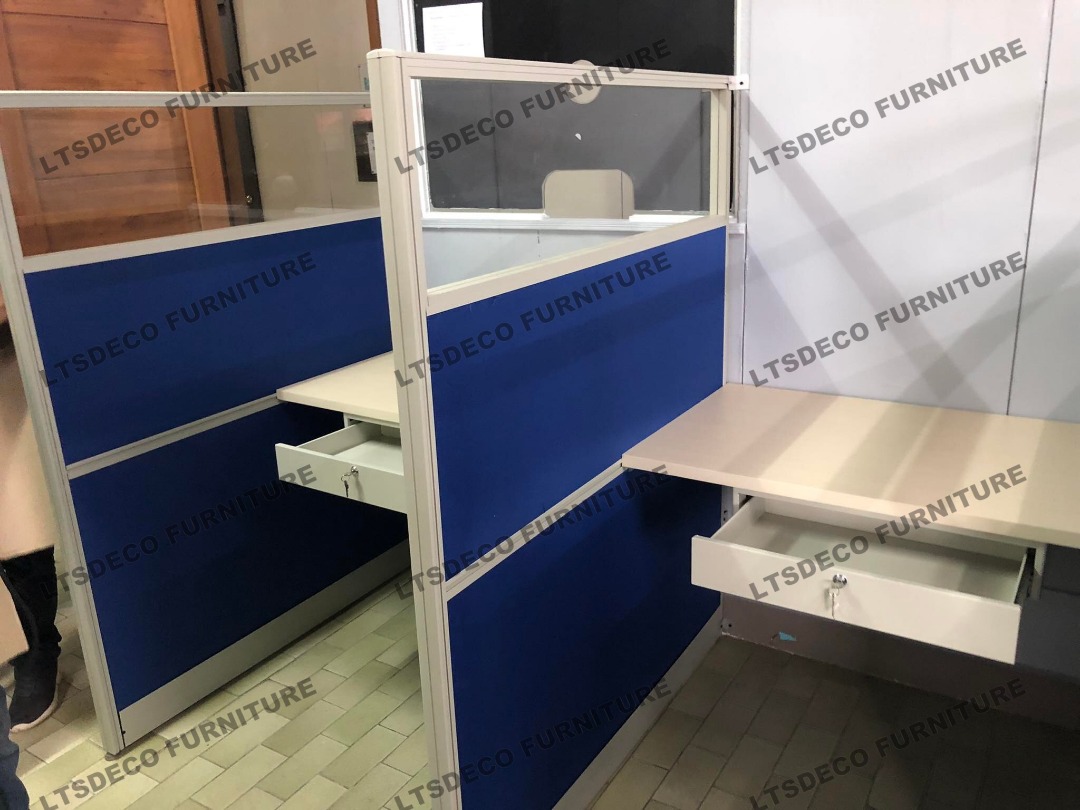 MODULAR PARTITION WORKSTATION OFFICE FURNITURE AND PARTITION, Furniture ...