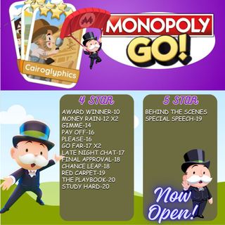 Monopoly go sticker, Video Gaming, Gaming Accessories, Game Gift Cards ...