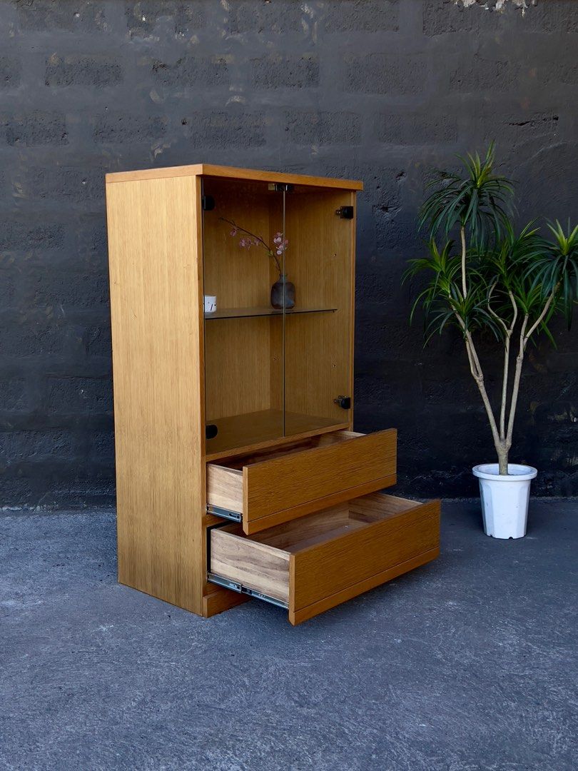 Muji display shelves with drawer L 29.5 inches W 18 H 53.5, Furniture ...