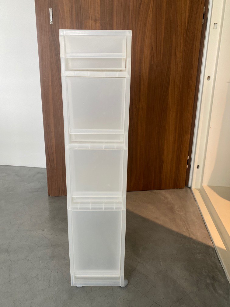 Muji Storage Trolley, Furniture & Home Living, Home Improvement ...