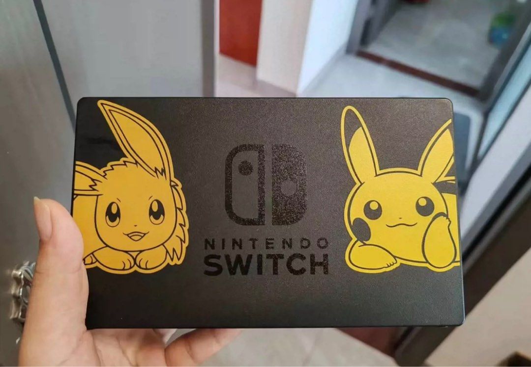 Nintendo switch dock limited edition pikachu eevee pokemon (gen 1 ...