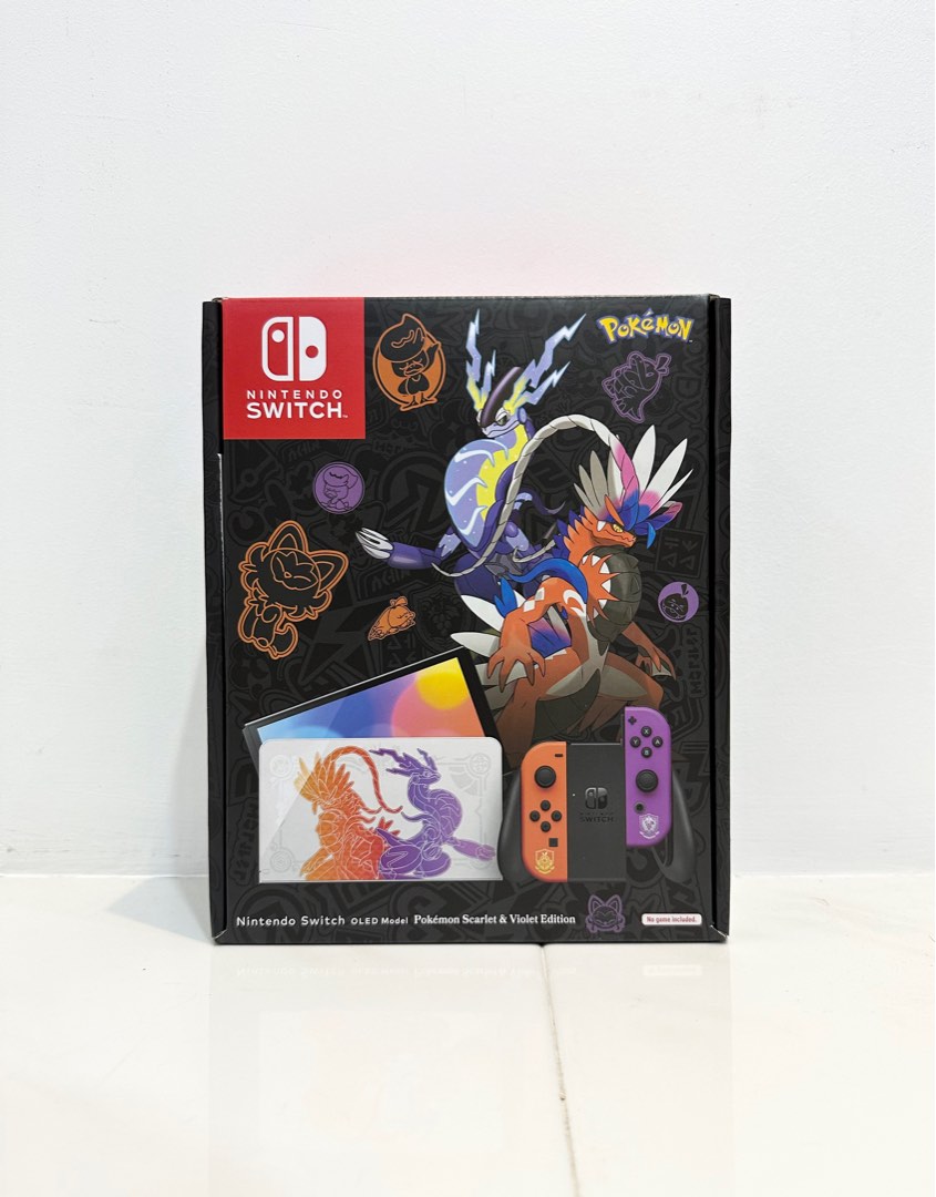 Nintendo Switch OLED Model Pokemon Scarlet & Violet Limited Edition ...