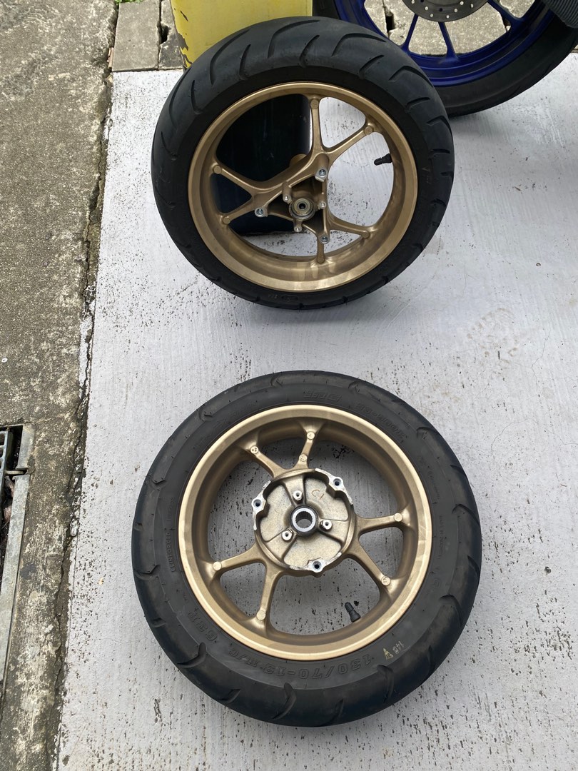 Nmax V2 Rim, Motorcycles, Motorcycle Accessories on Carousell
