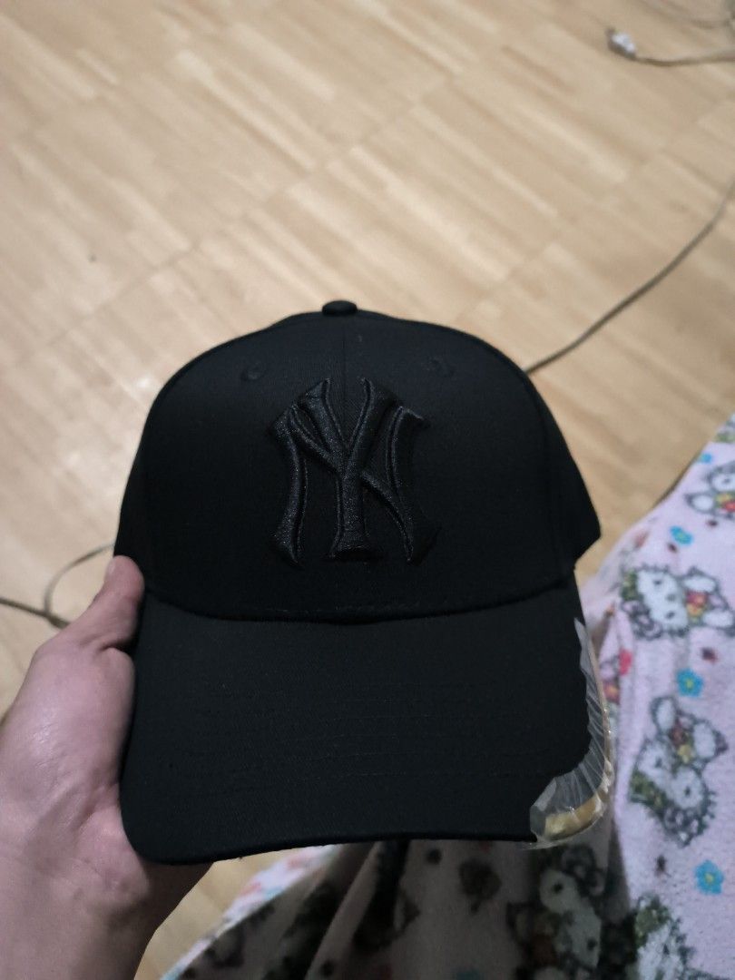 Ny big logo mlb korean cap, Men's Fashion, Watches & Accessories, Caps ...