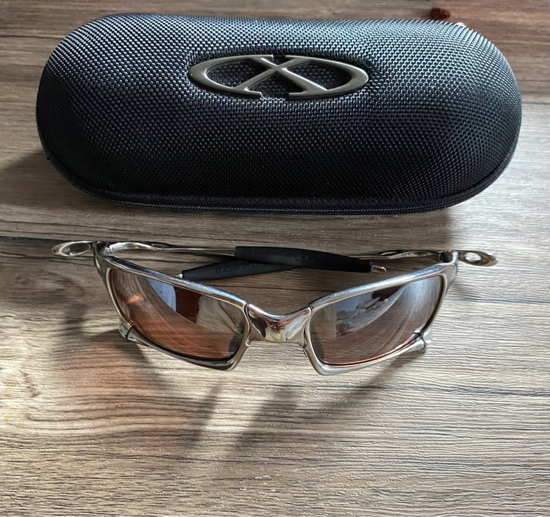 Oakley Xsquared polished vr28 black, Men's Fashion, Watches ...